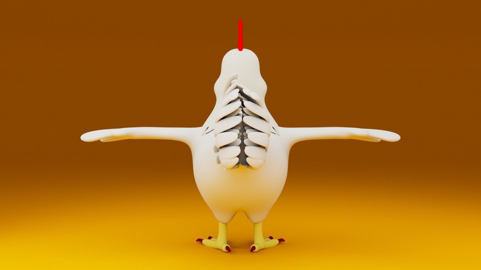 Versatile Chicken 3D Model Perfect for Games Animation and More 3D ...