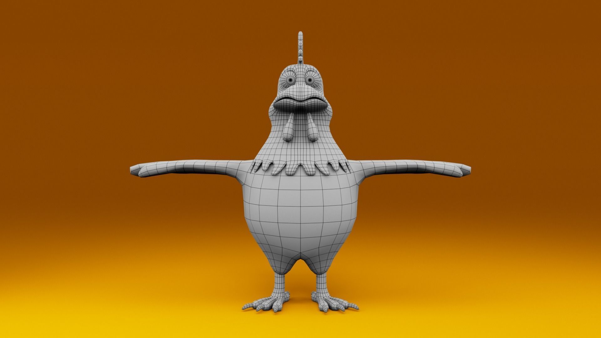 Versatile Chicken 3D Model Perfect for Games Animation and More 3D ...