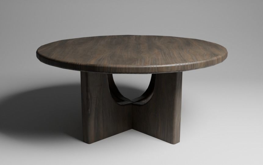 FREE wooden table free 3D model | CGTrader