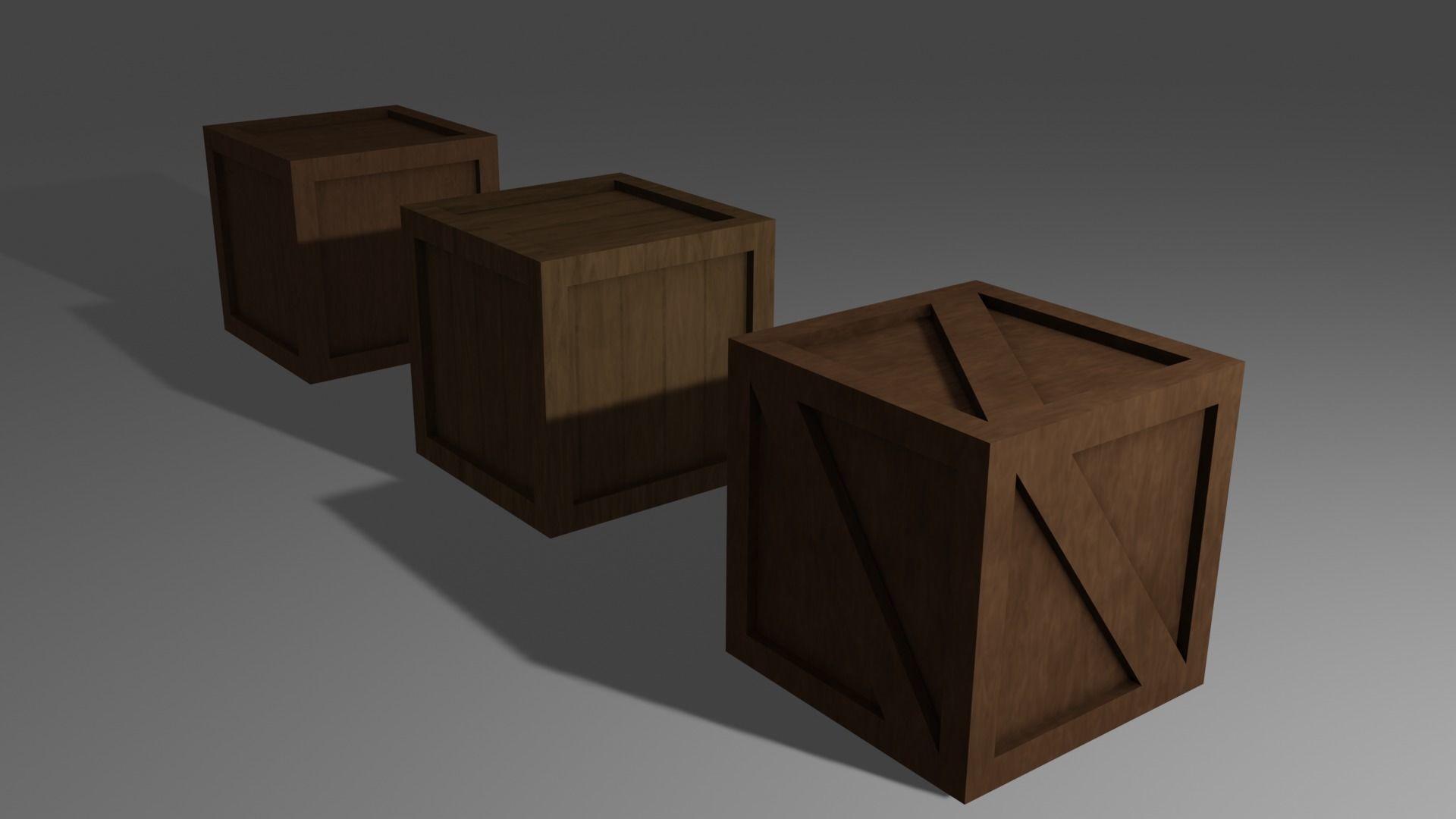 Stylized Lowpoly Boxes free VR / AR / low-poly 3D model | CGTrader