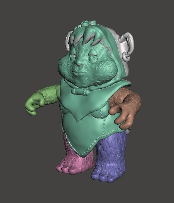 STL File 3D Ewoks Aunt Bozzie 3D print model 3D print model 3D model 3D ...
