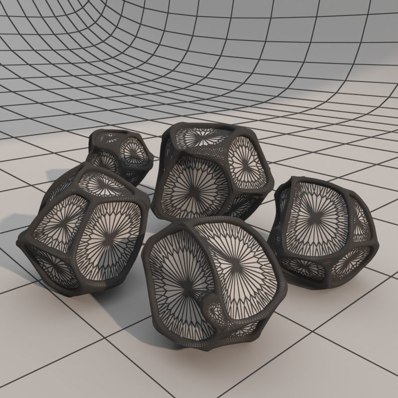 decorative model 1 free 3D model | CGTrader