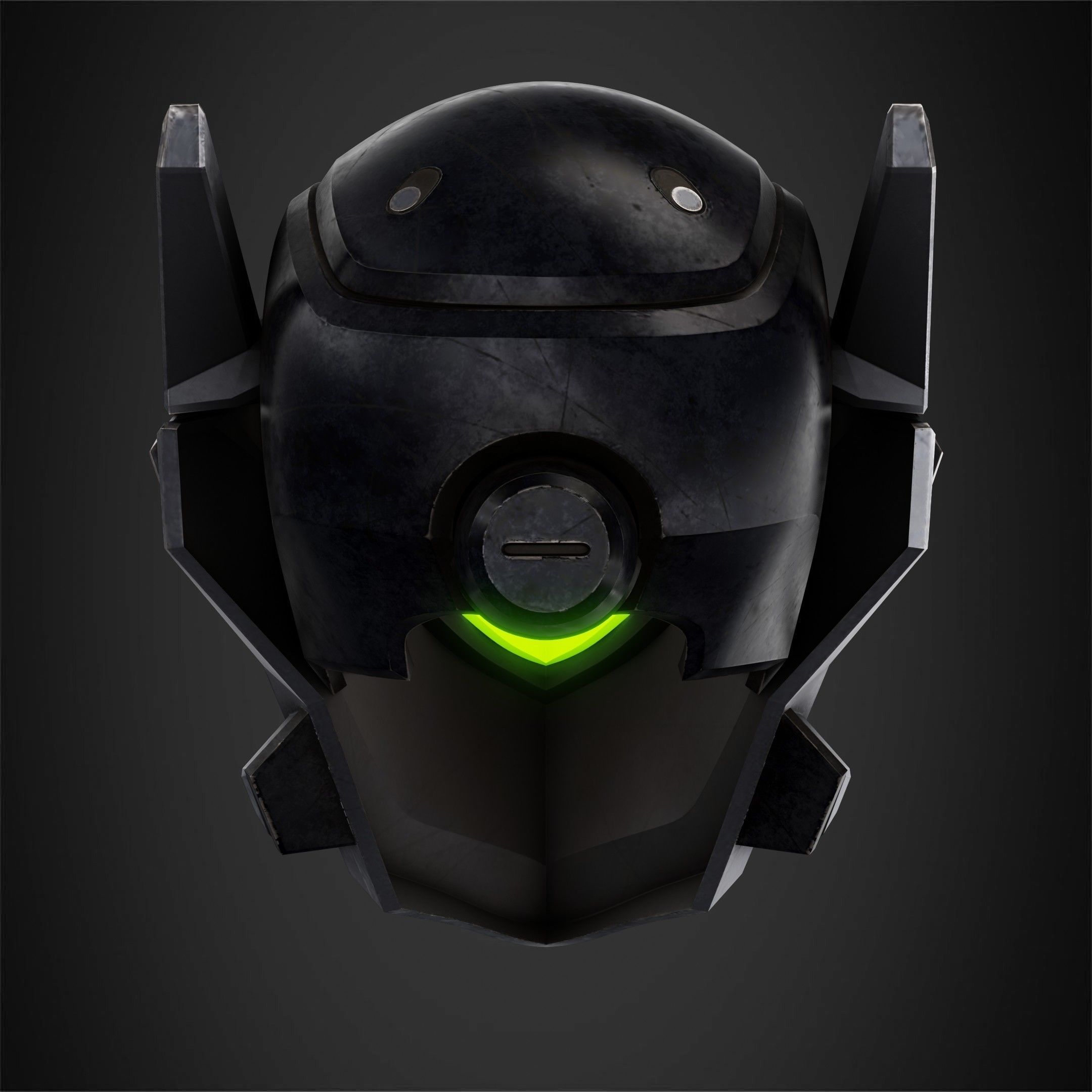 Overwatch Genji Helmet for Cosplay 3D model 3D printable | CGTrader