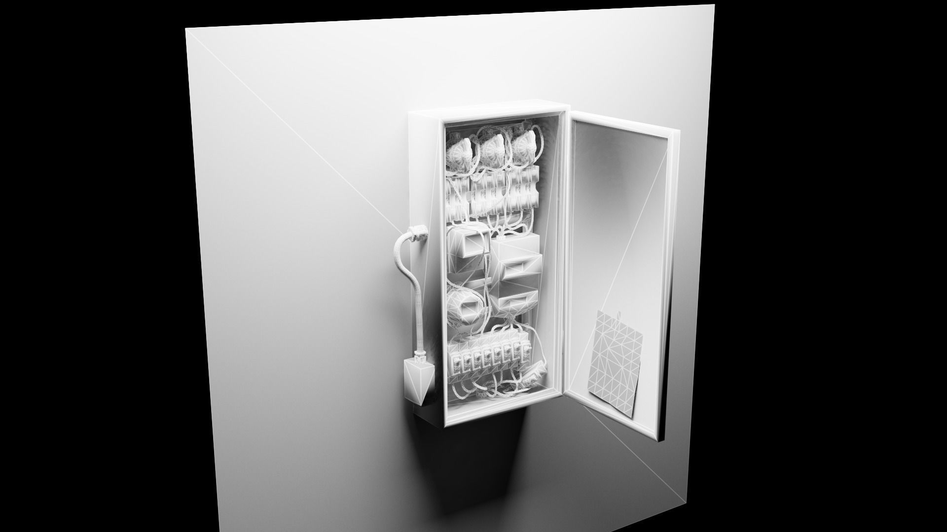 fuse box free VR / AR / low-poly 3D model | CGTrader