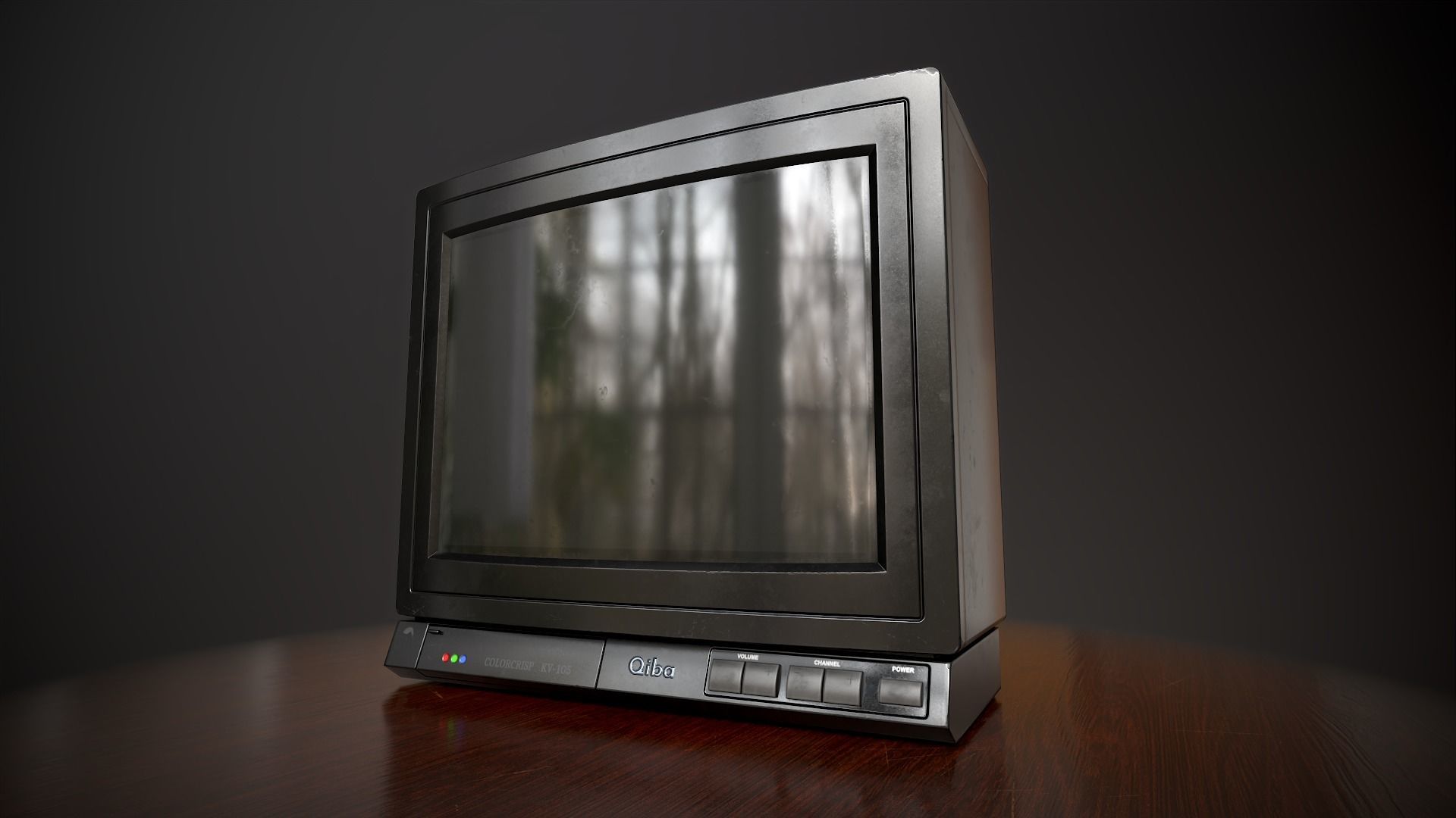 3D model Television 1980s VR / AR / low-poly | CGTrader