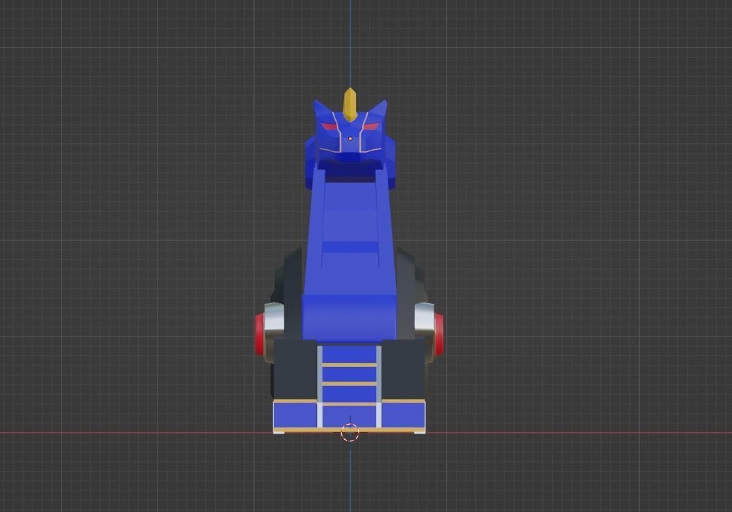3D model Unicorn Thunderzord - Power Rangers VR / AR / low-poly | CGTrader