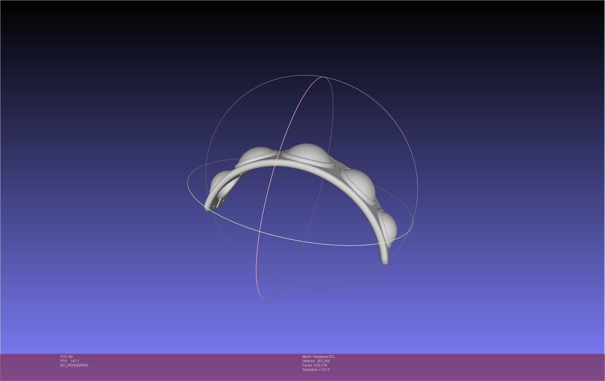 Murder Drones LED Headgear 3D model 3D printable | CGTrader