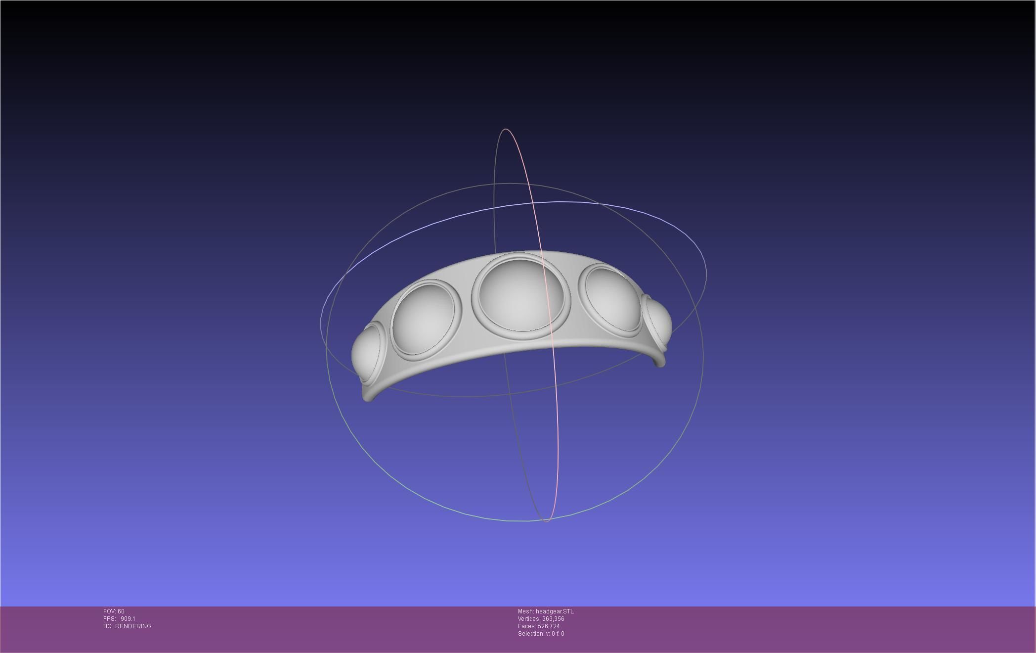 Murder Drones LED Headgear 3D model 3D printable | CGTrader