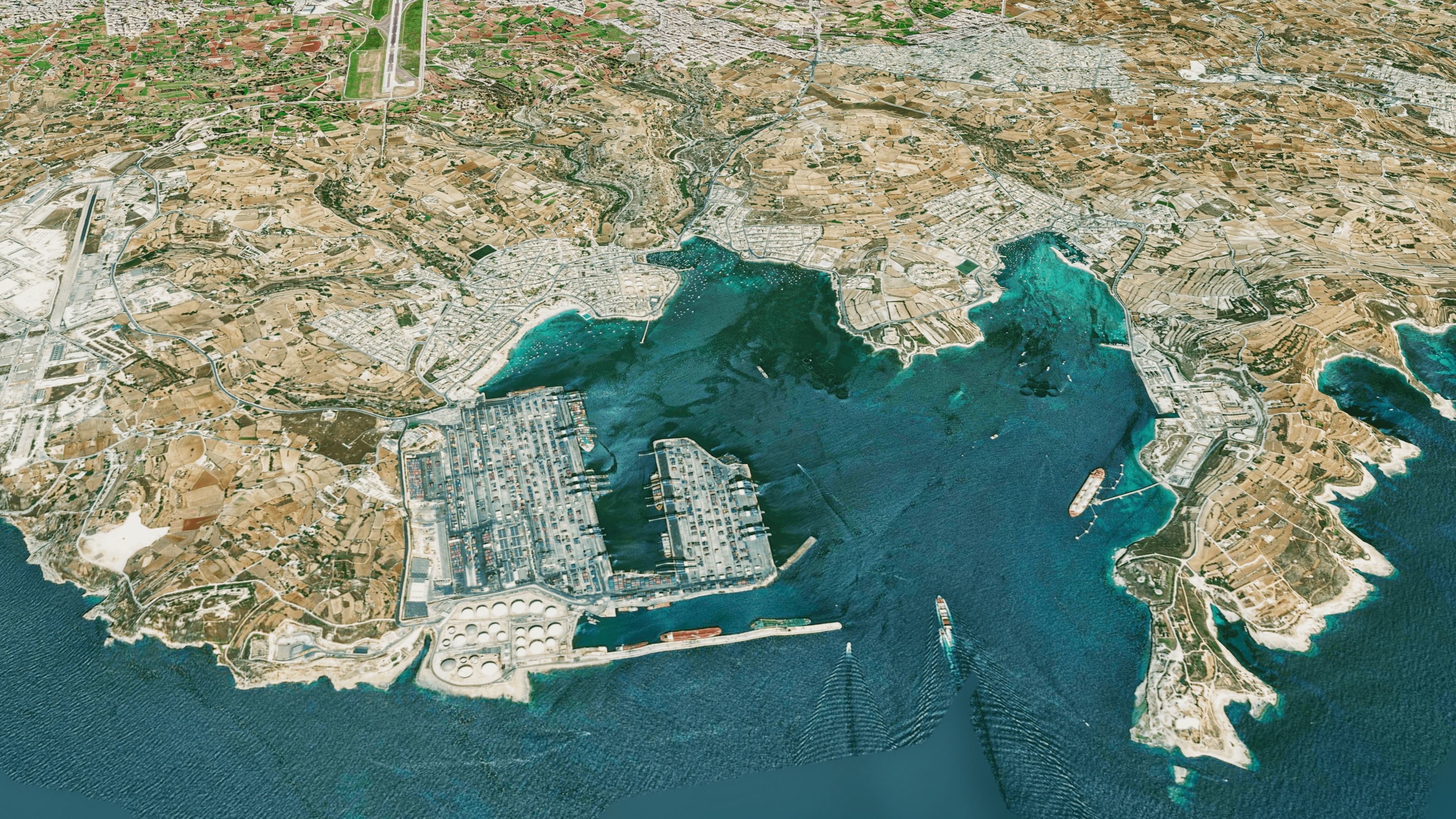malta full Islands 3d model terrain 3D model | CGTrader