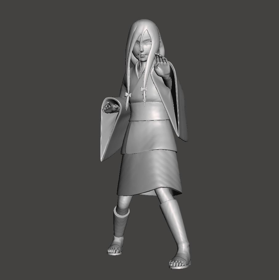 Hanabi Hyuga 3D Model 3D model 3D printable | CGTrader