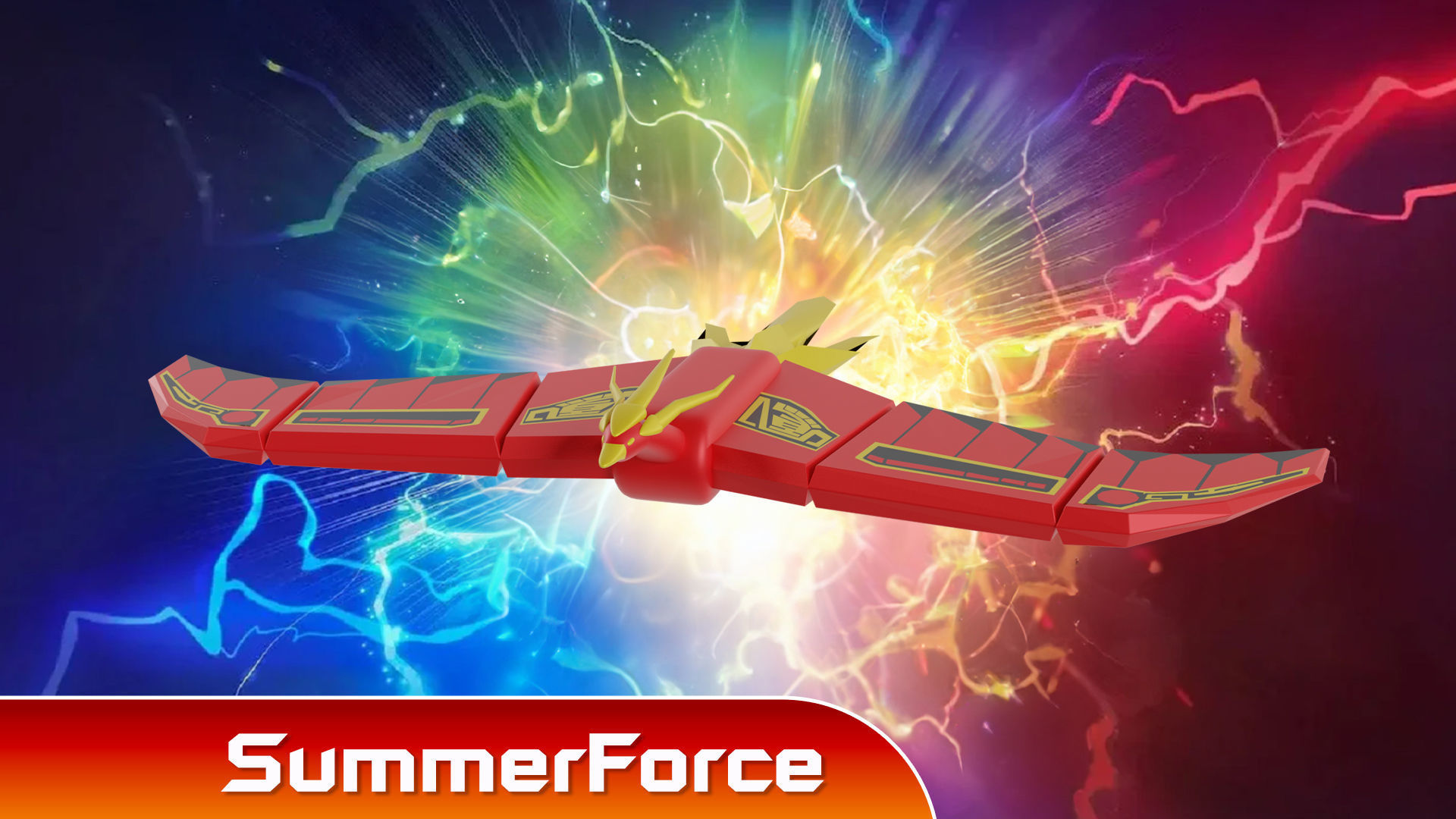 3D model Firebird Thunderzord - Power Rangers VR / AR / low-poly | CGTrader