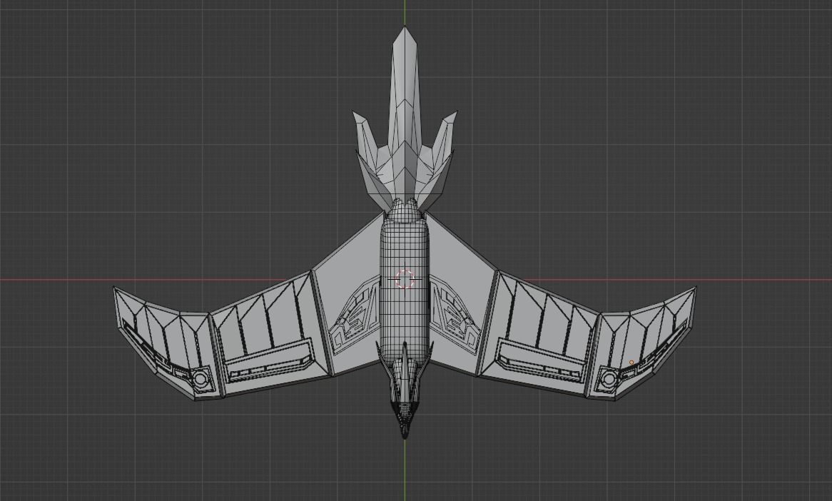 3D model Firebird Thunderzord - Power Rangers VR / AR / low-poly | CGTrader
