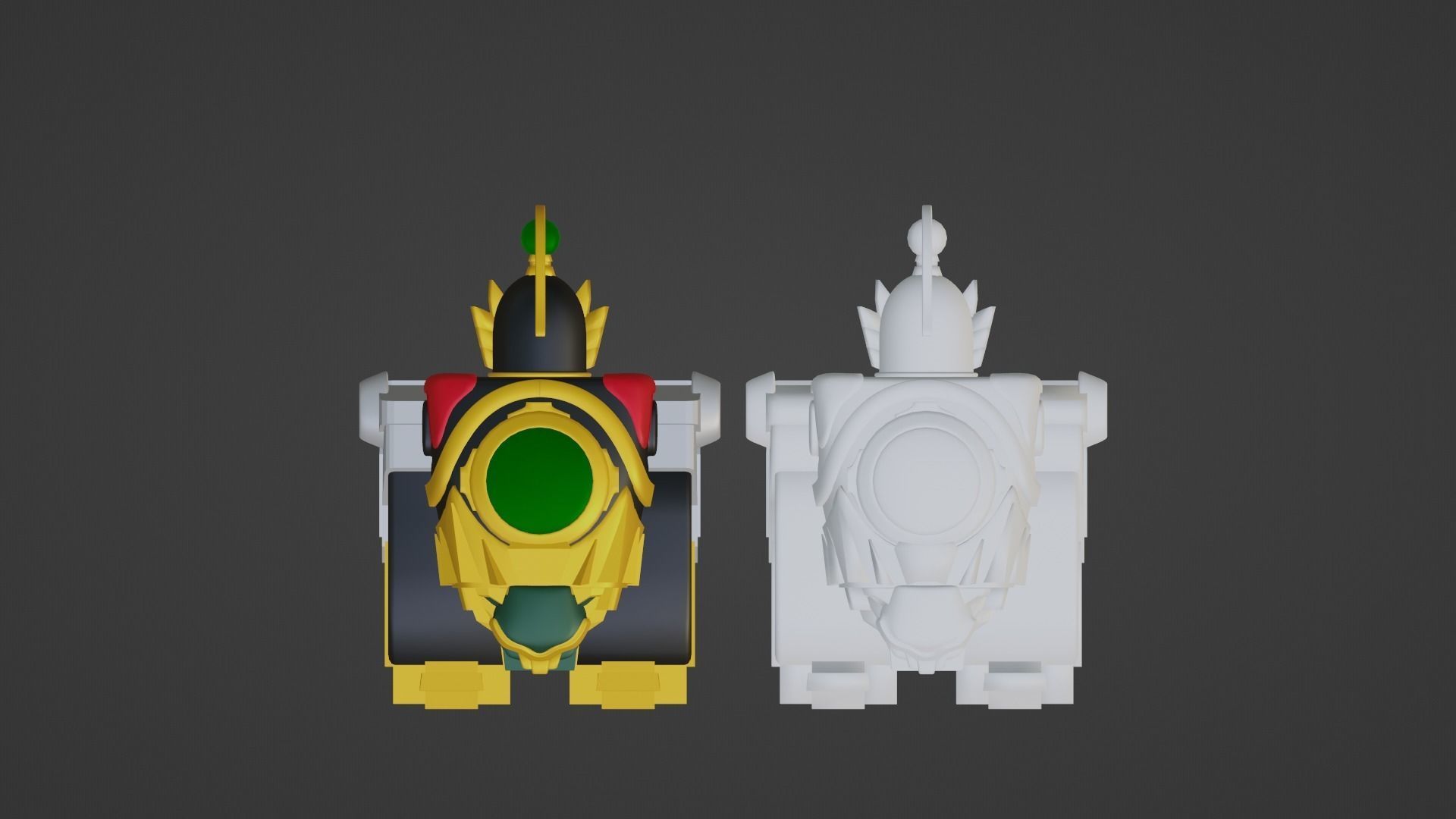 3D model Lion Thunderzord - Power Rangers VR / AR / low-poly | CGTrader