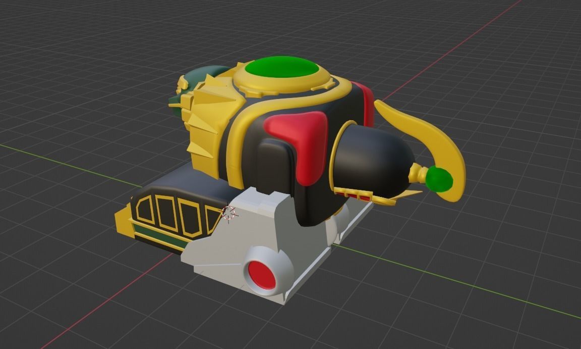 3D model Lion Thunderzord - Power Rangers VR / AR / low-poly | CGTrader