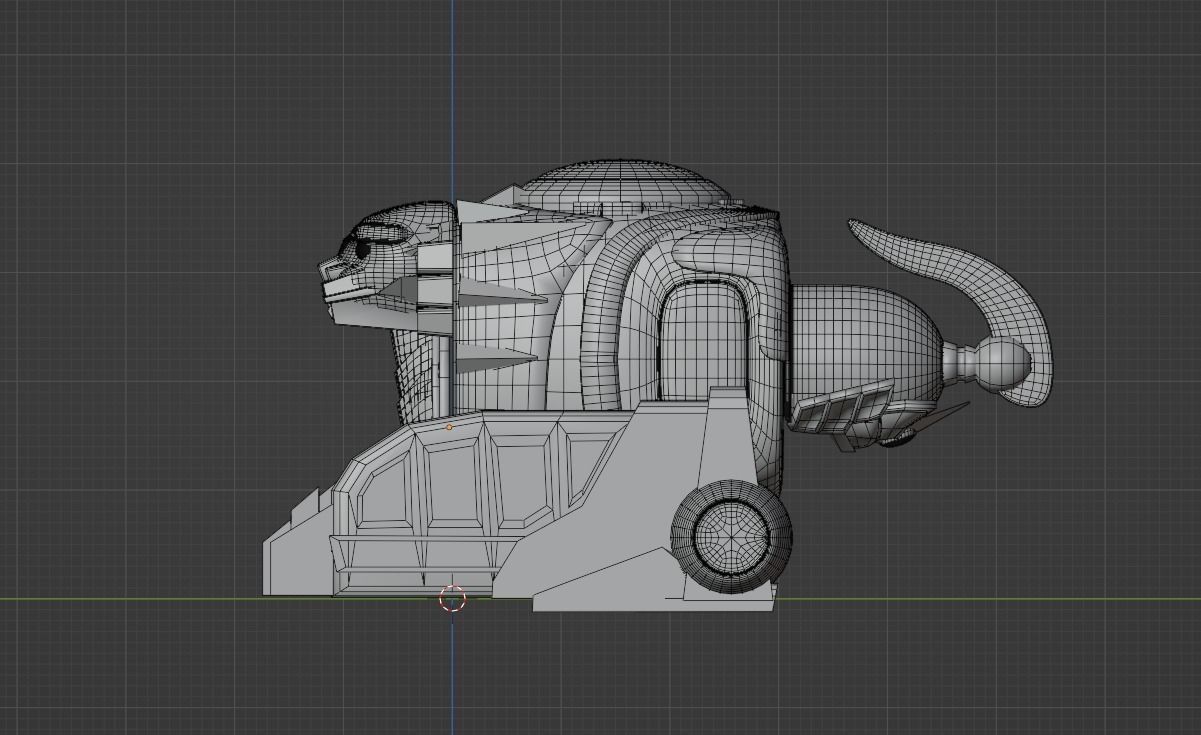 3D model Lion Thunderzord - Power Rangers VR / AR / low-poly | CGTrader