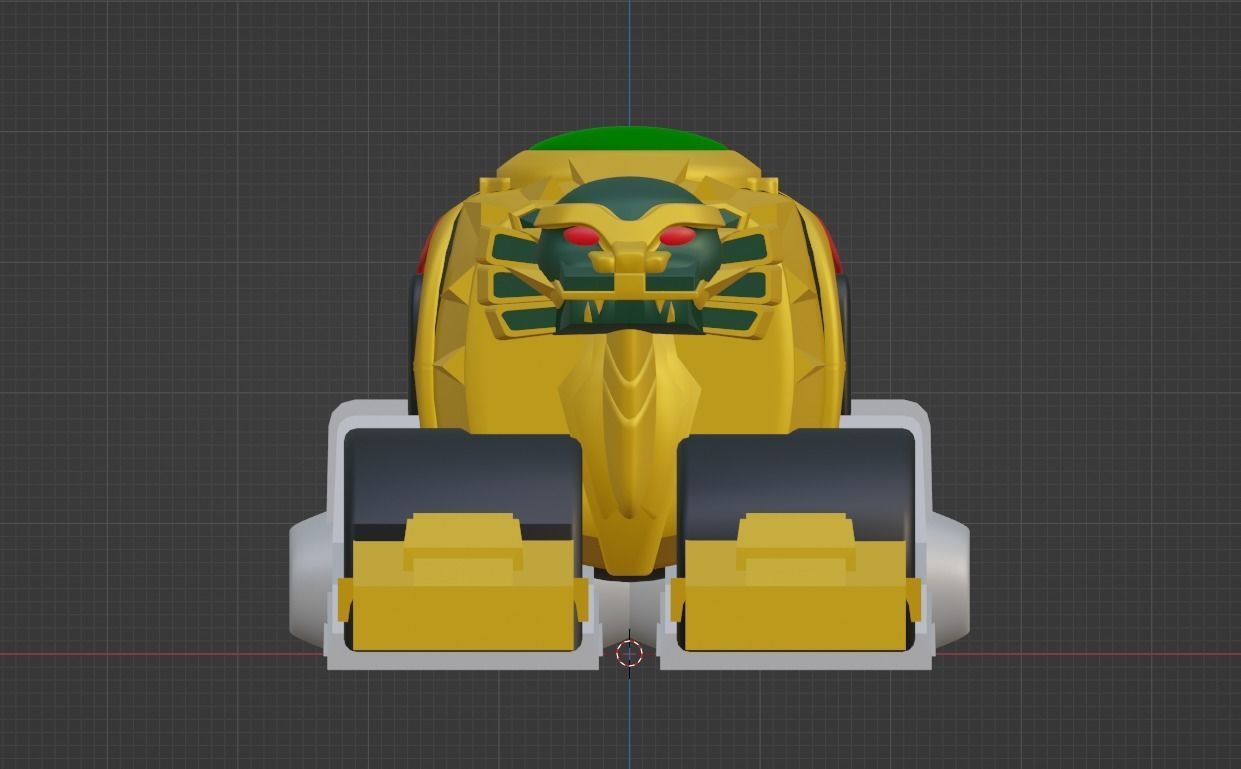 3D model Lion Thunderzord - Power Rangers VR / AR / low-poly | CGTrader