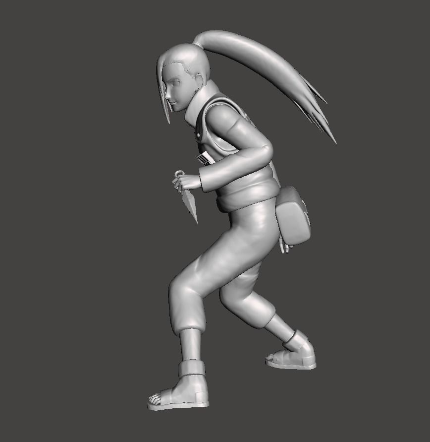 Ino Yamanaka Jonin 3D Model 3D model 3D printable | CGTrader
