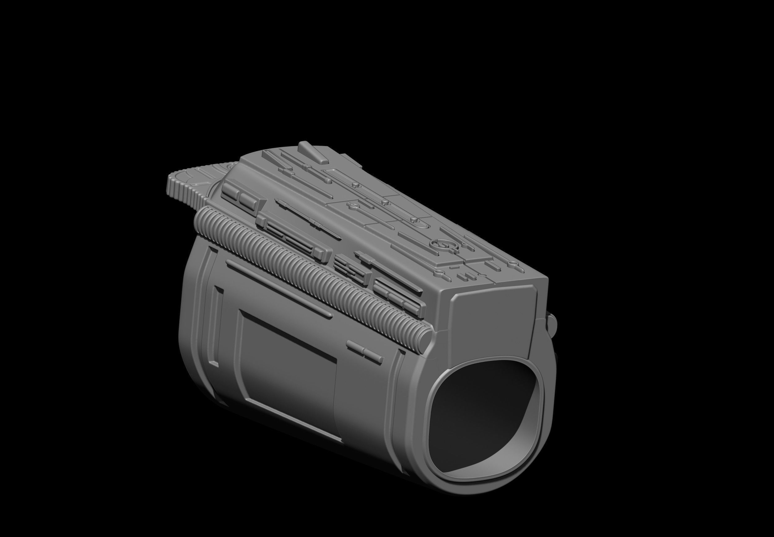 Predator Gauntlet Forearm Left scale 1 - 1 File for 3D printer 3D model ...