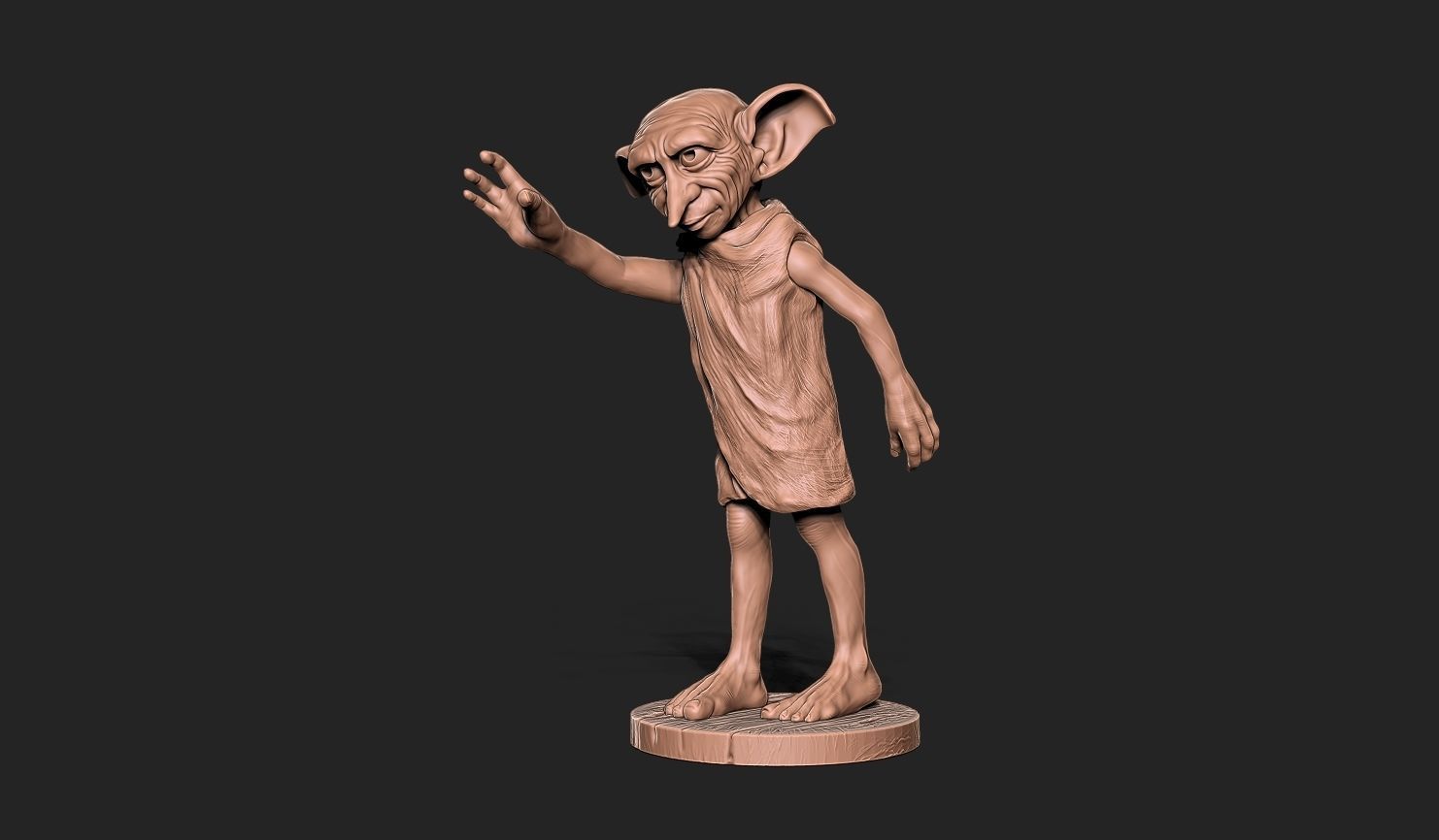 DOBBY HARRY POTTER D 3D model 3D printable | CGTrader