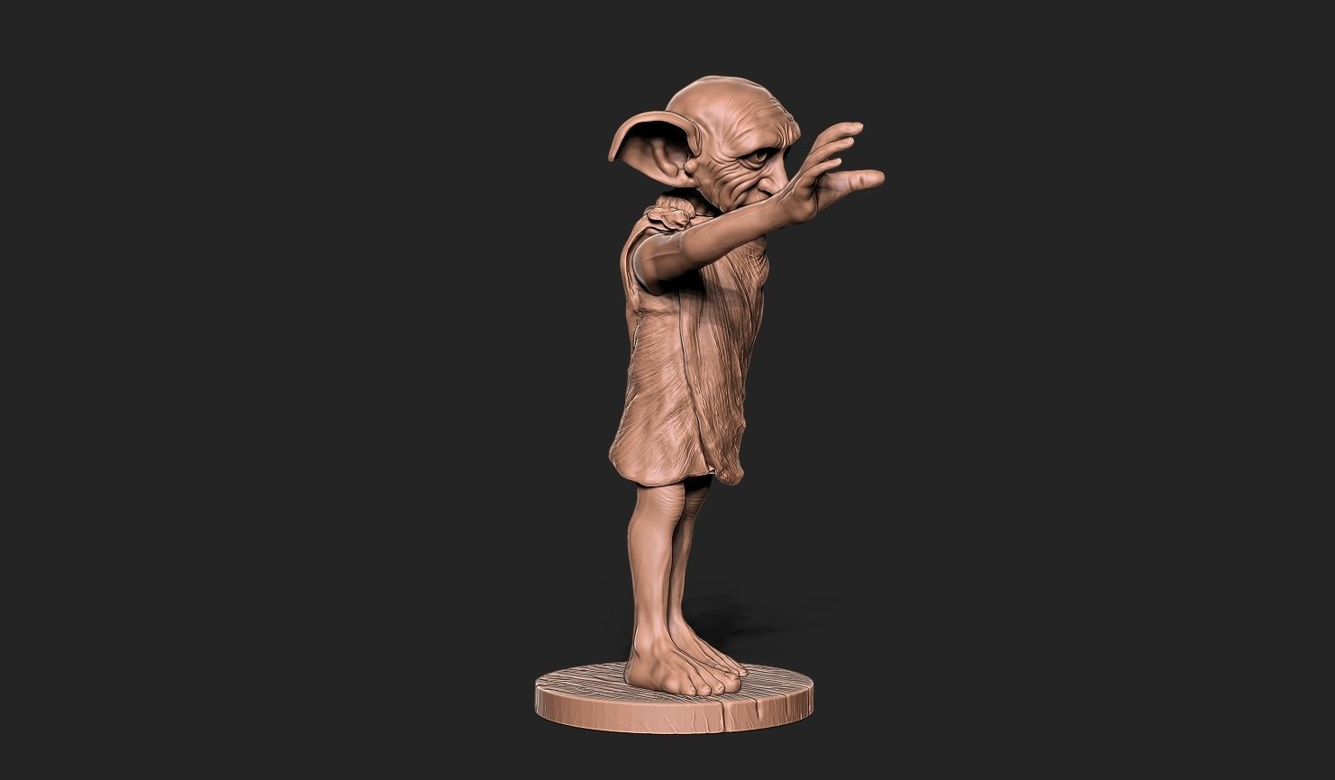 DOBBY HARRY POTTER D 3D model 3D printable | CGTrader
