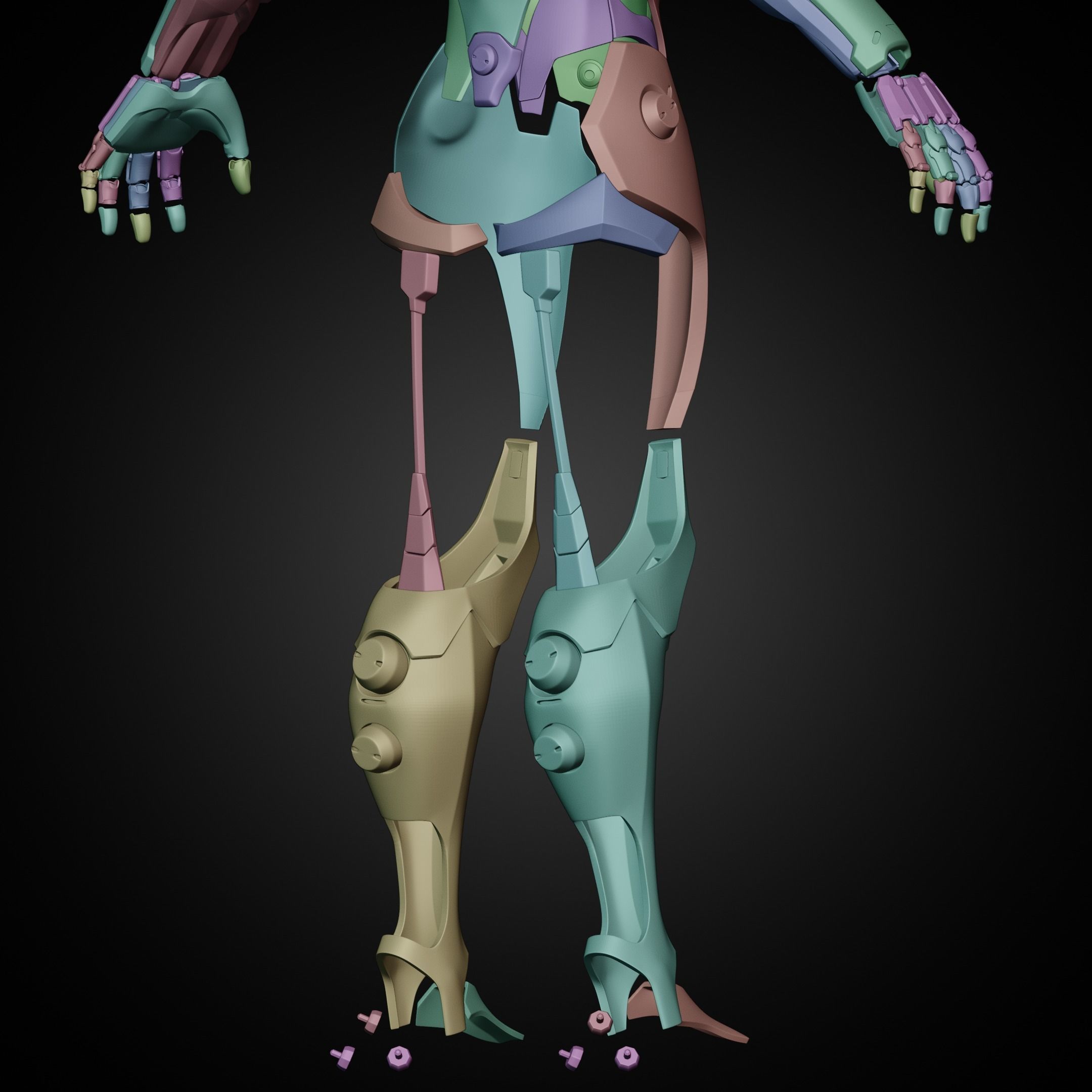 Overwatch Genji Armor for Cosplay 3D model 3D printable | CGTrader