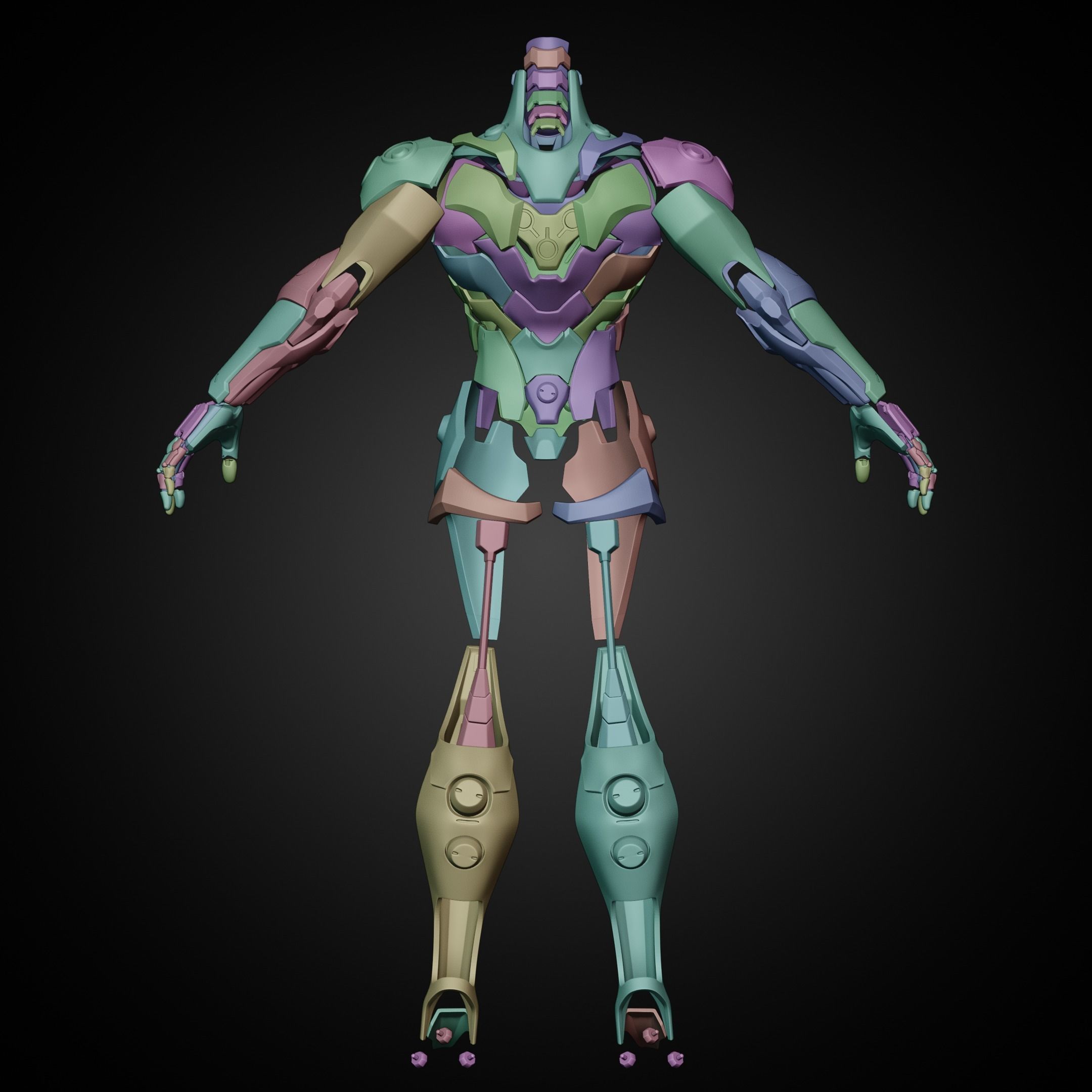 Overwatch Genji Armor for Cosplay 3D model 3D printable | CGTrader