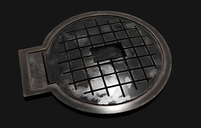 Gutter cover1 3D model | CGTrader