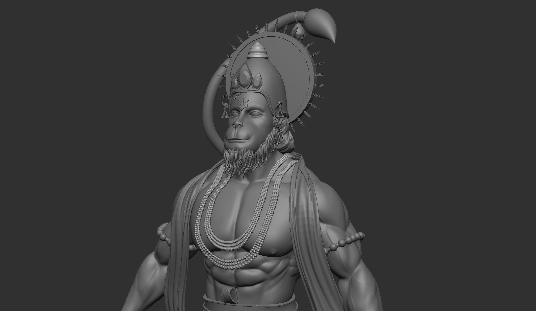 3d printing hanuman file 3D model 3D printable | CGTrader