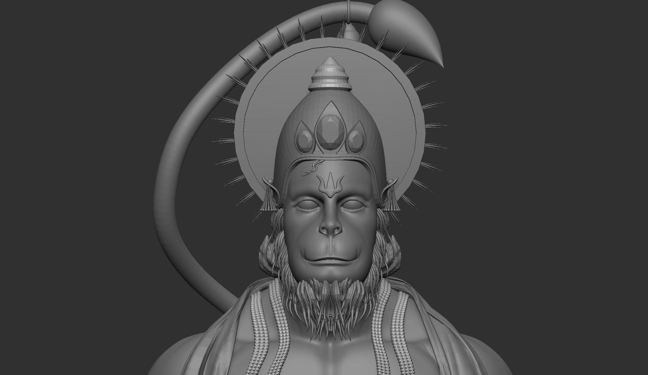 3d printing hanuman file 3D model 3D printable | CGTrader