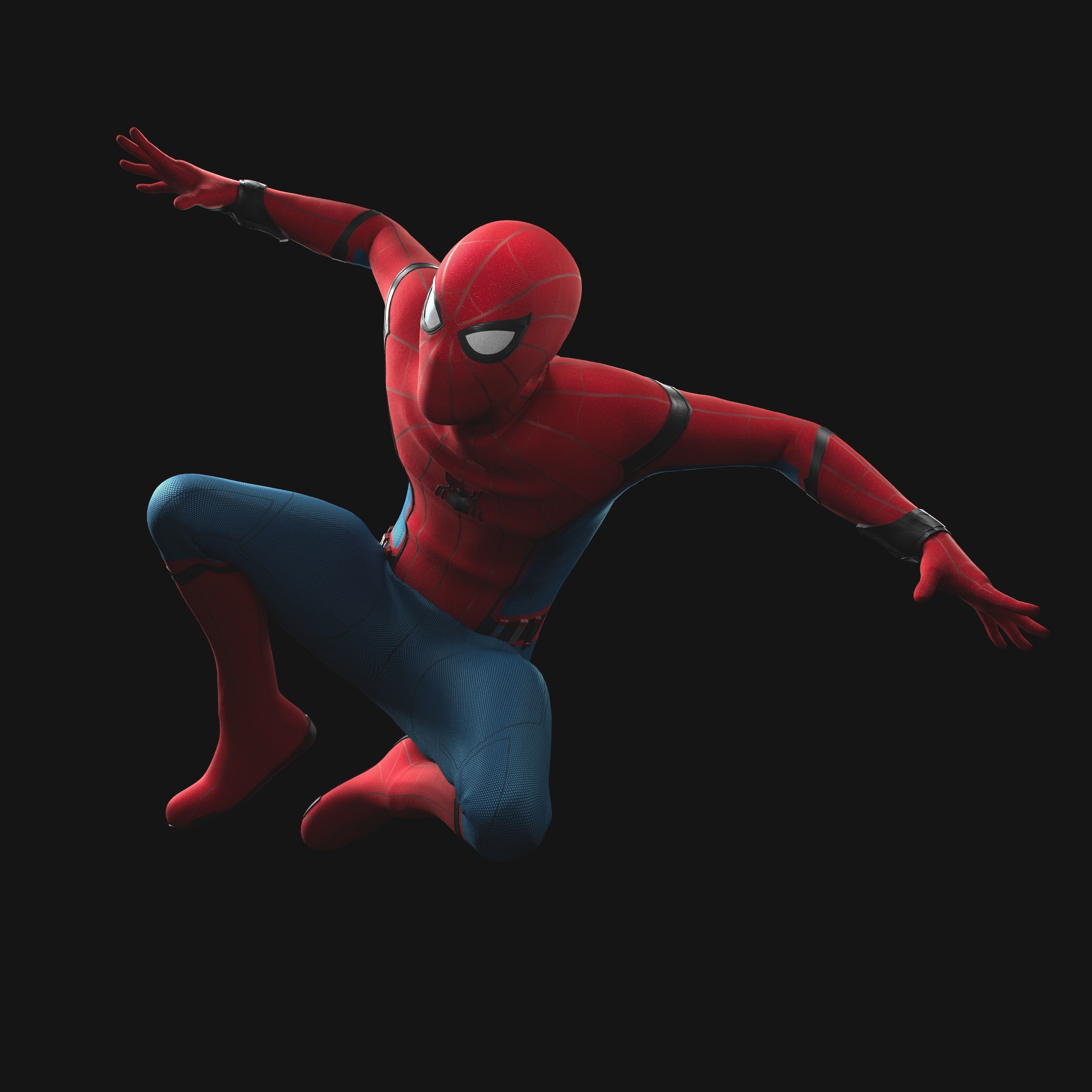 Spider-Man Homecoming Model 3D model rigged | CGTrader