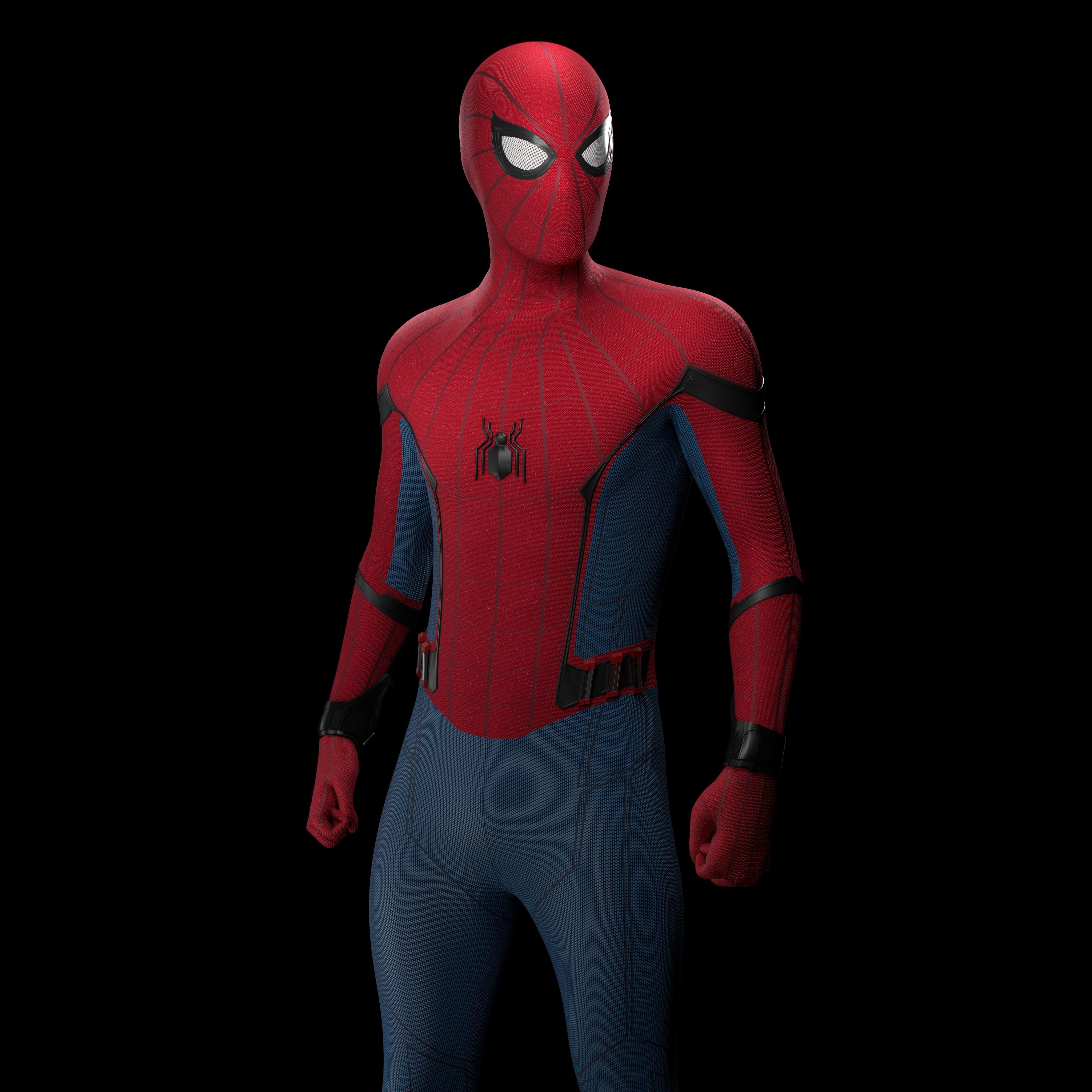 Spider-Man Homecoming Model 3D model rigged | CGTrader