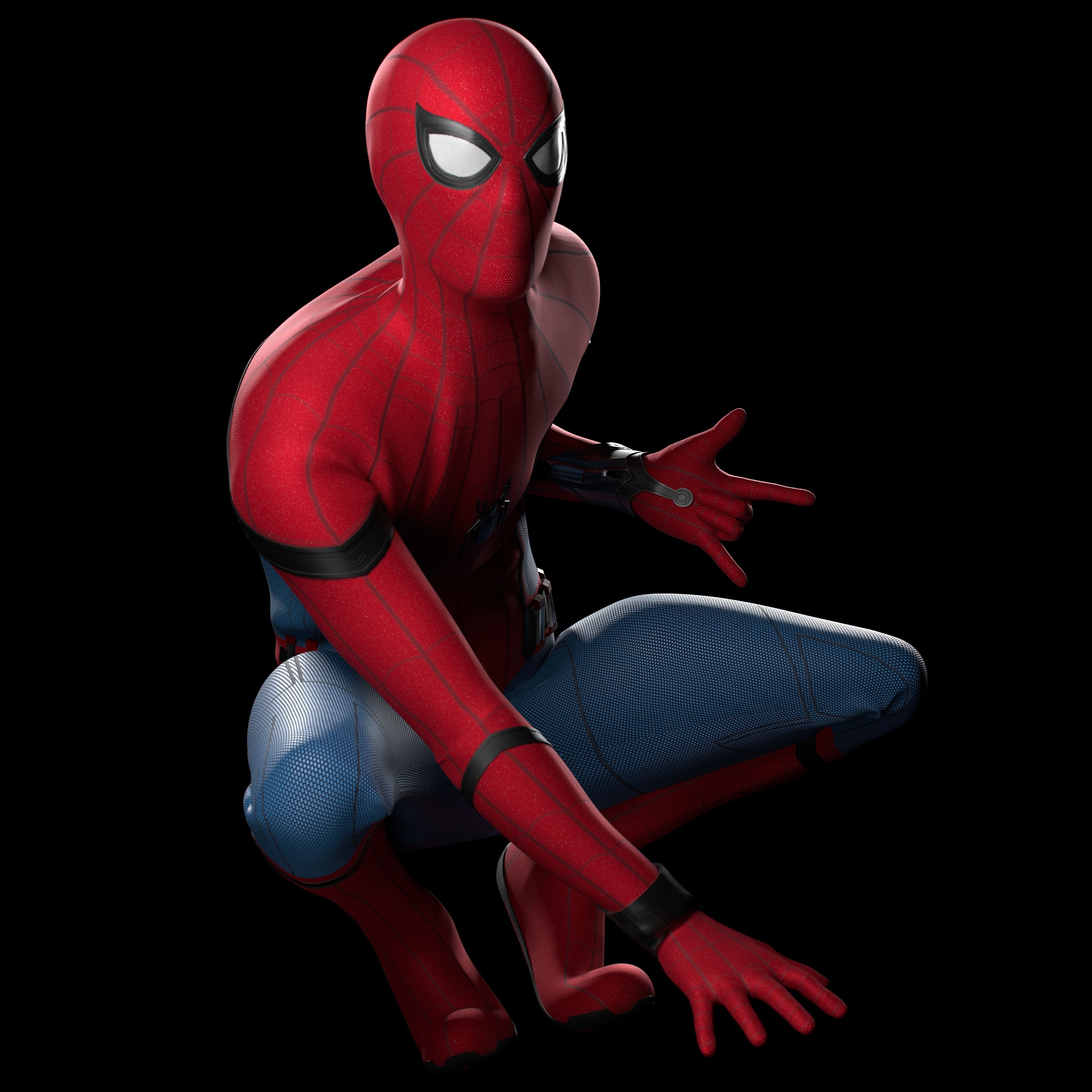 Spider-Man Homecoming Model 3D model rigged | CGTrader