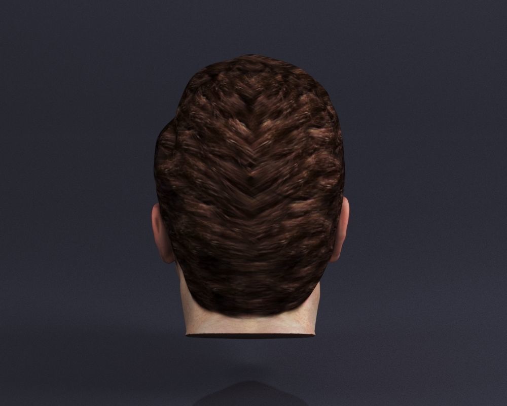 S00066 Elon Musk head 3D model | CGTrader