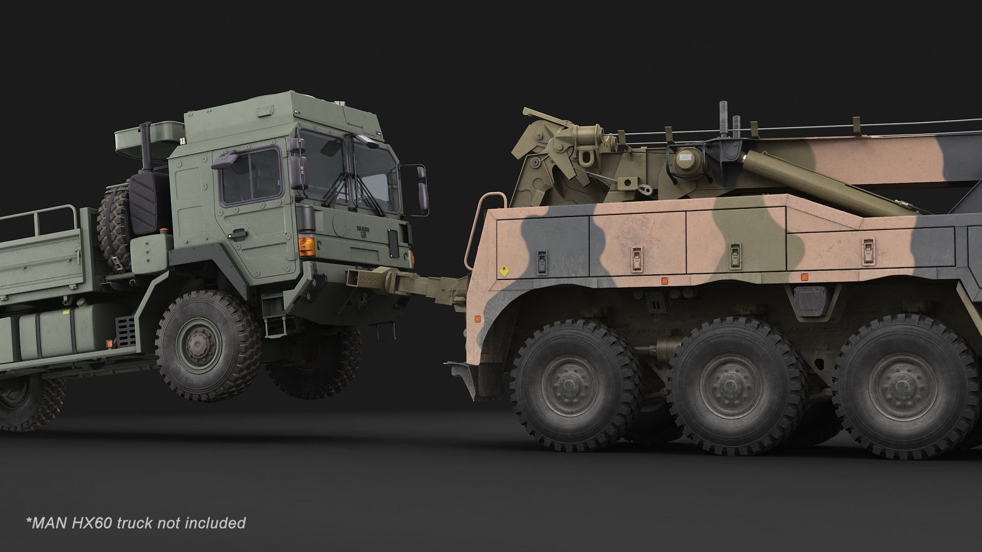 MAN HX45M Armor 3D model | CGTrader