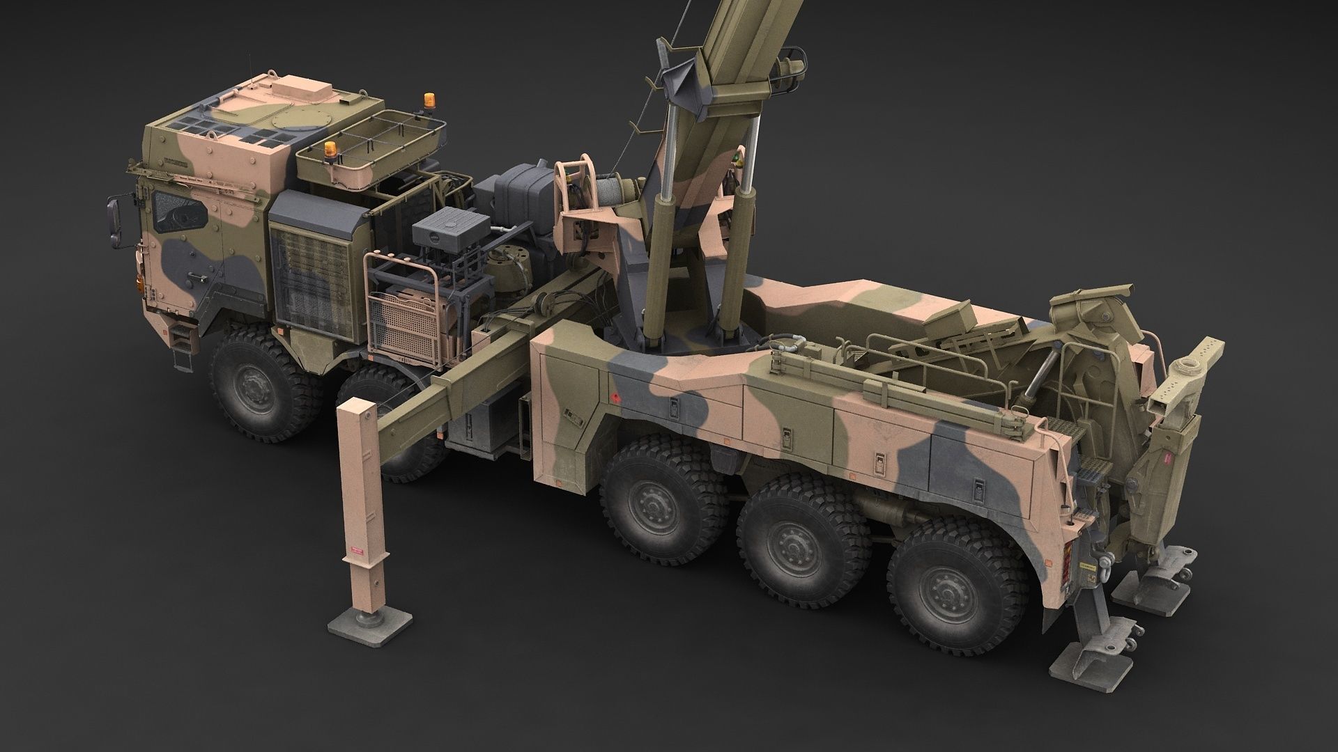 MAN HX45M Armor 3D model | CGTrader