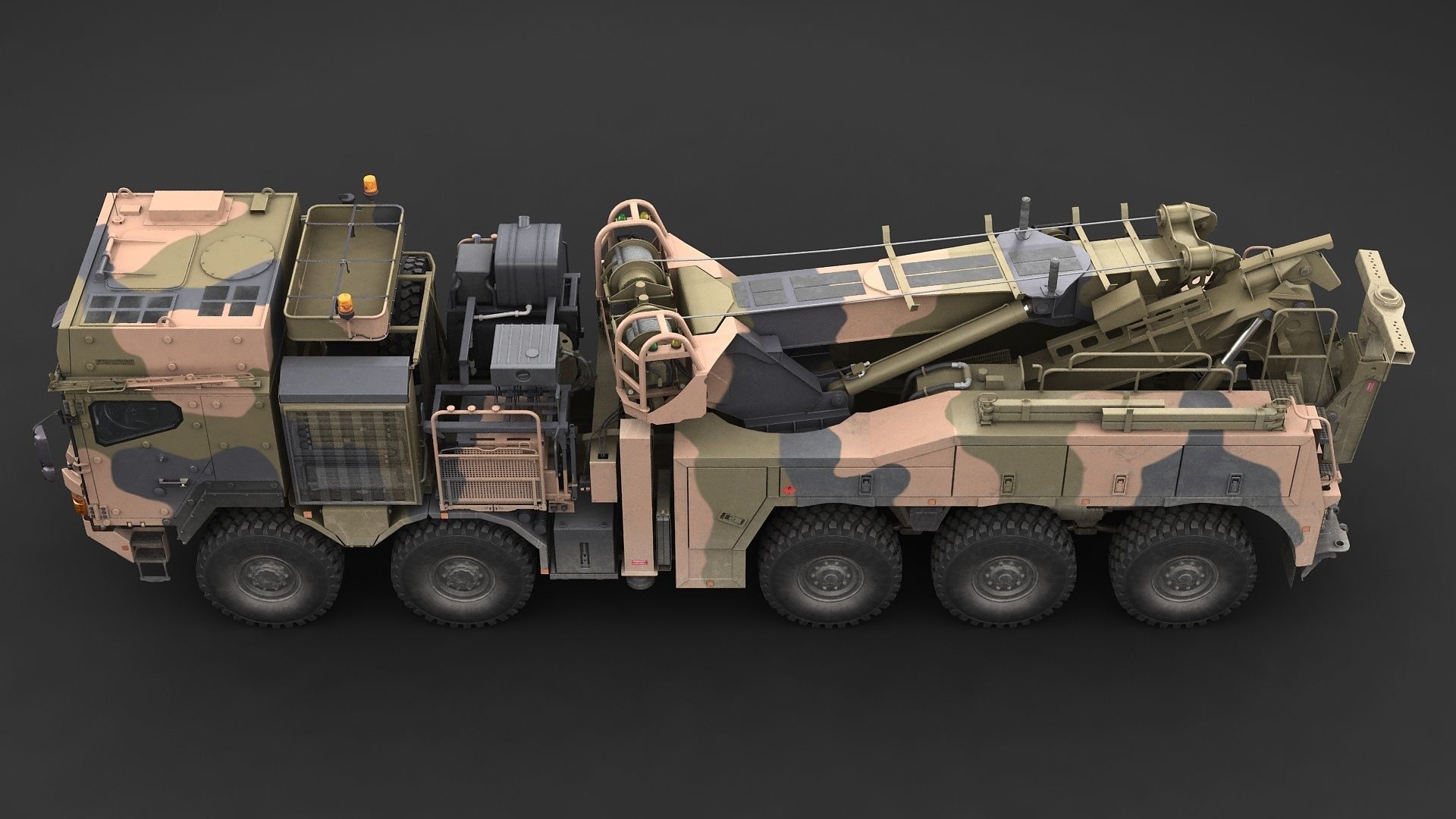 MAN HX45M Armor 3D model | CGTrader