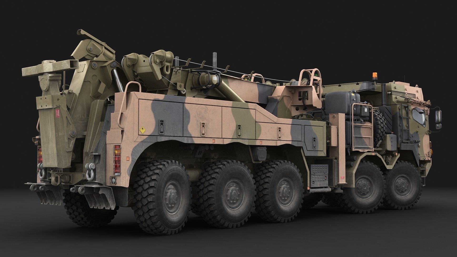 MAN HX45M Armor 3D model | CGTrader