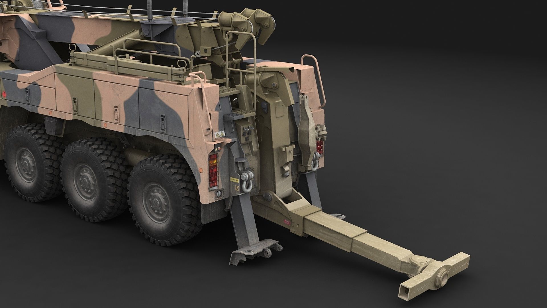 MAN HX45M Armor 3D model | CGTrader