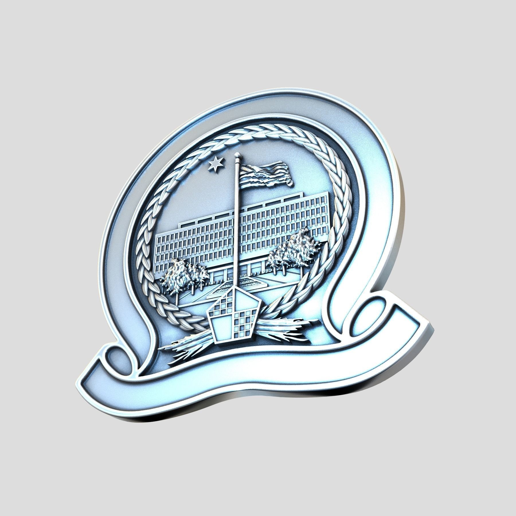 MEPS Seal 3D model 3D printable | CGTrader