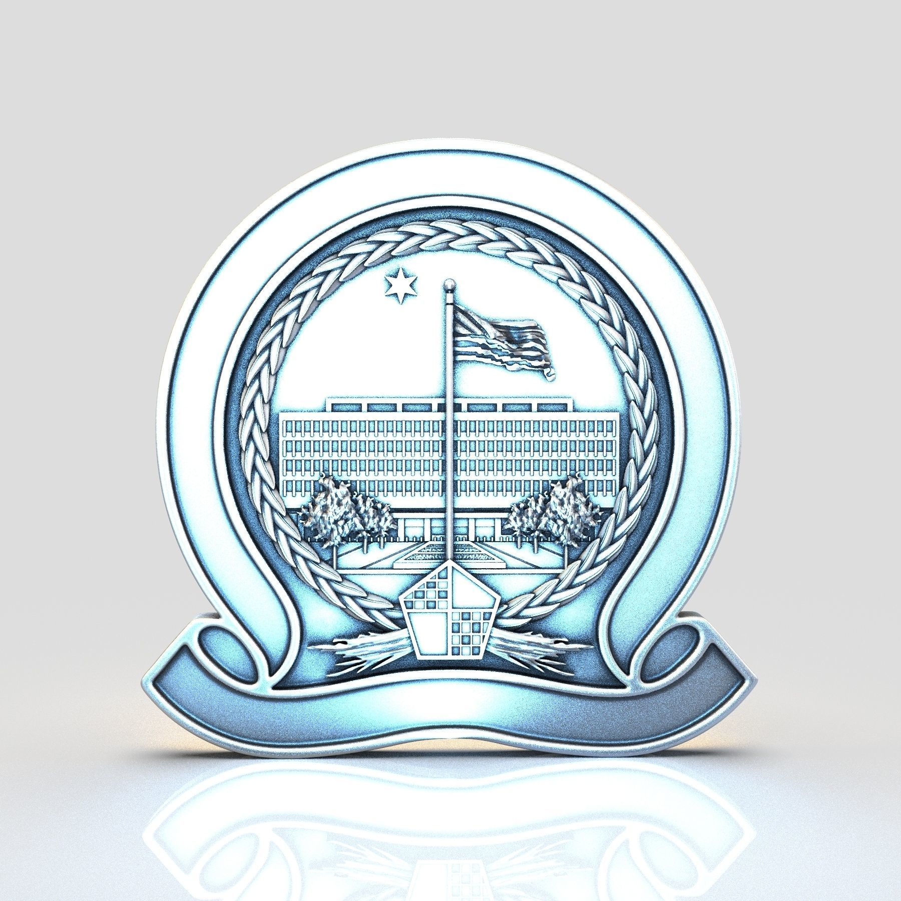 MEPS Seal 3D model 3D printable | CGTrader