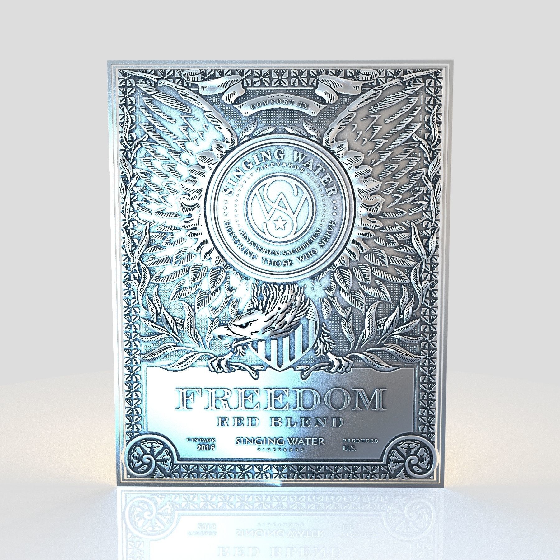 Singing Water 3D model 3D printable | CGTrader