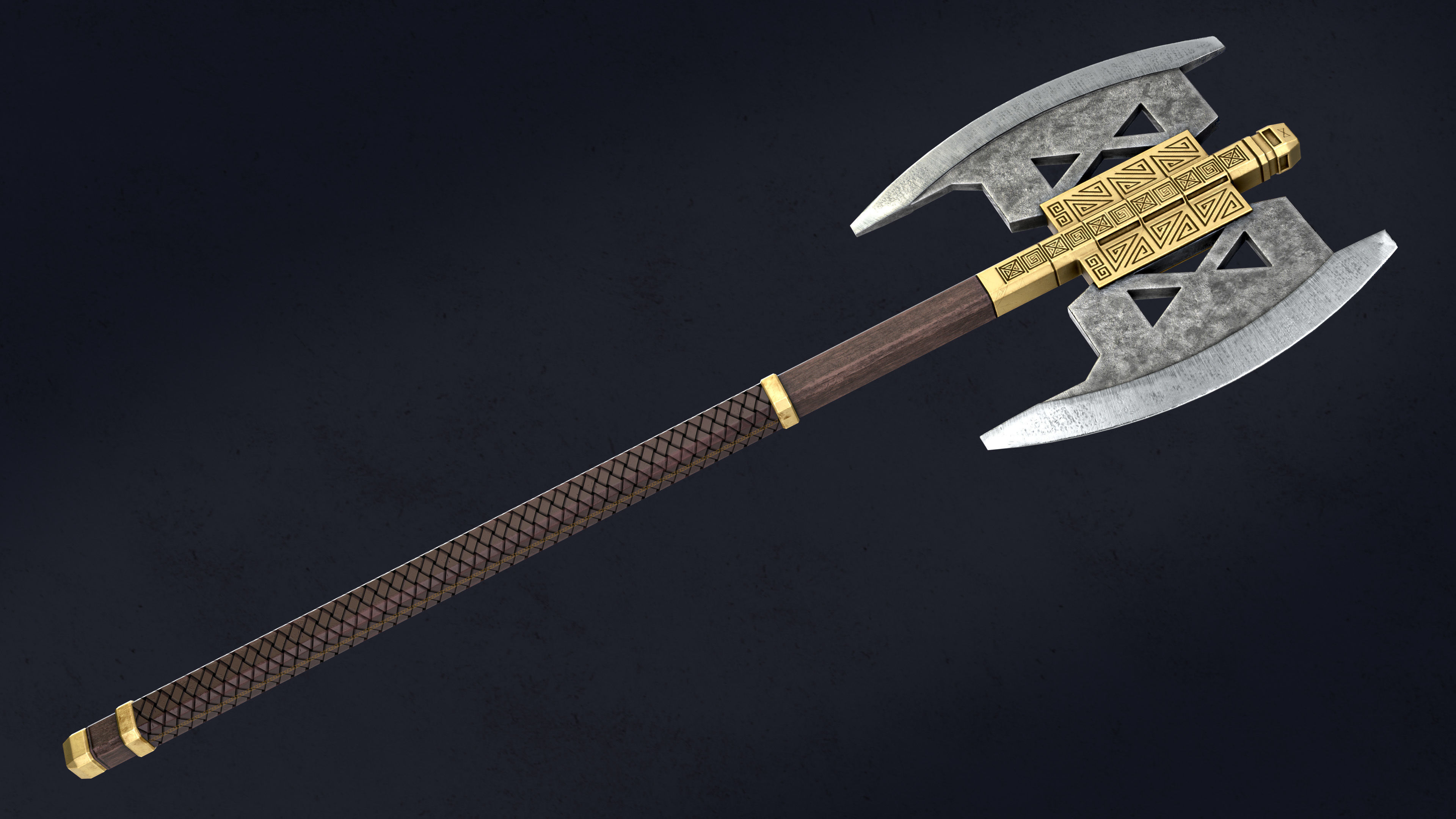 3D model Gimli Battle Axe - Lord of the Rings VR / AR / low-poly | CGTrader