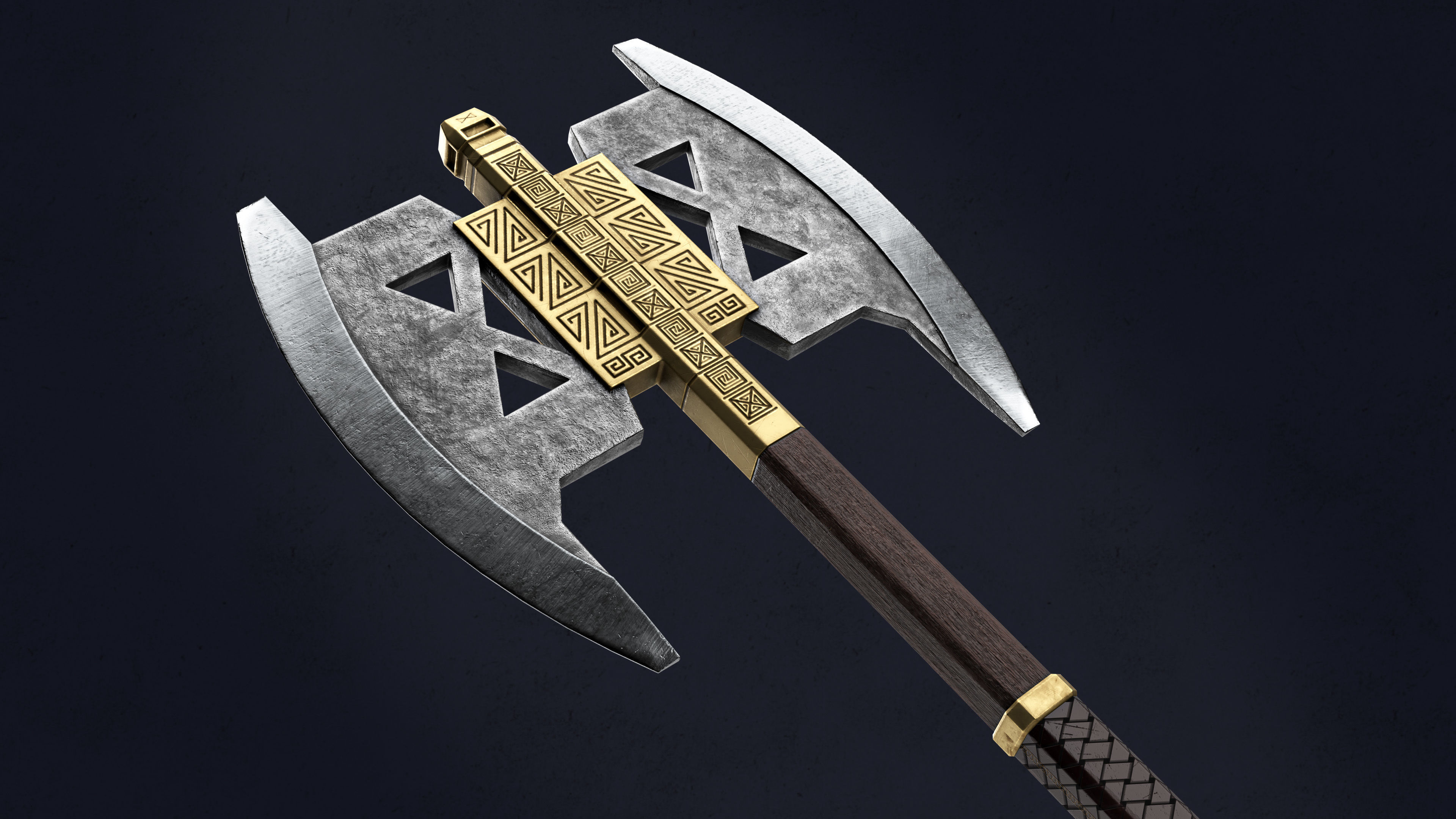 3D model Gimli Battle Axe - Lord of the Rings VR / AR / low-poly | CGTrader