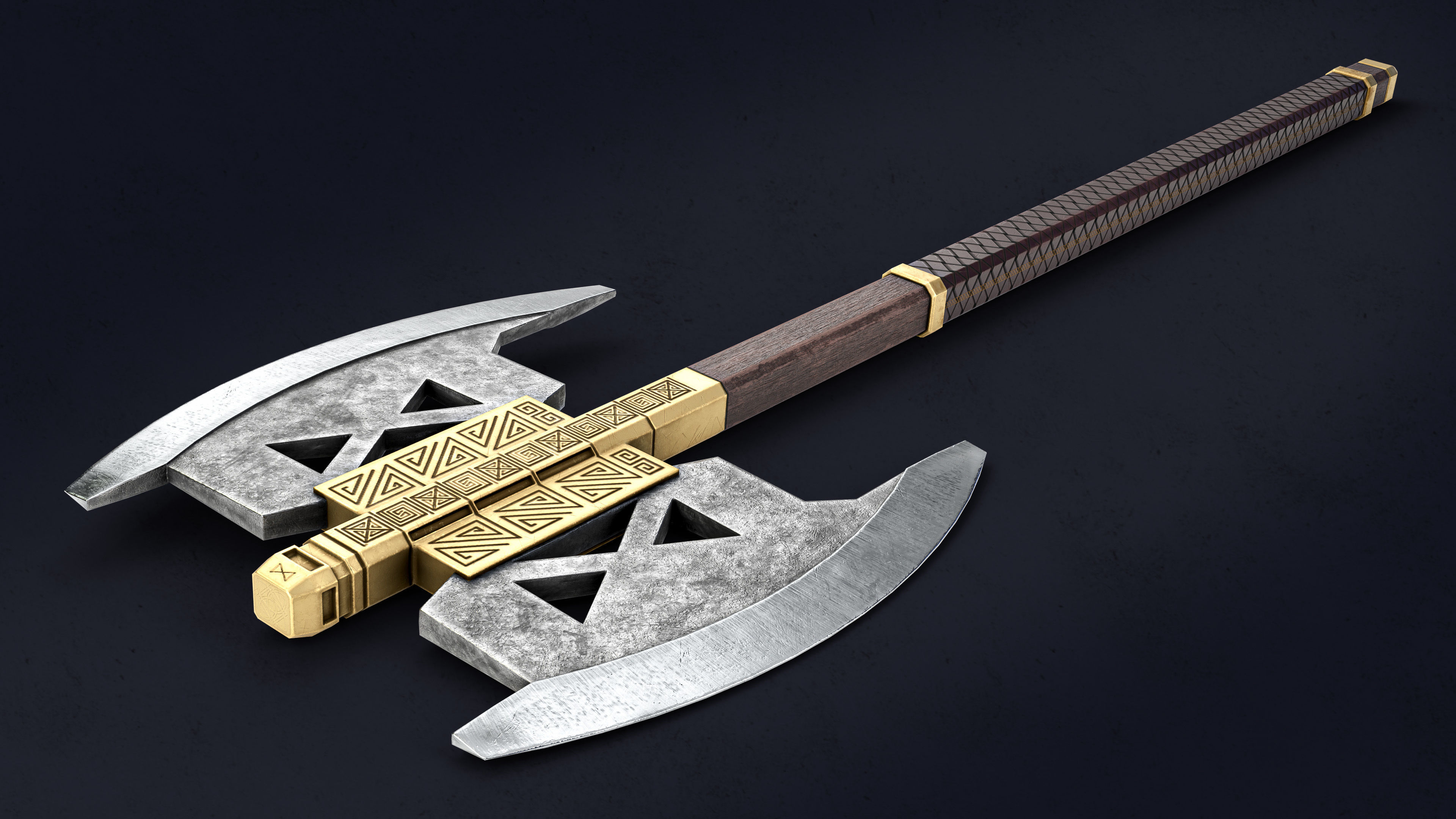 3D model Gimli Battle Axe - Lord of the Rings VR / AR / low-poly | CGTrader