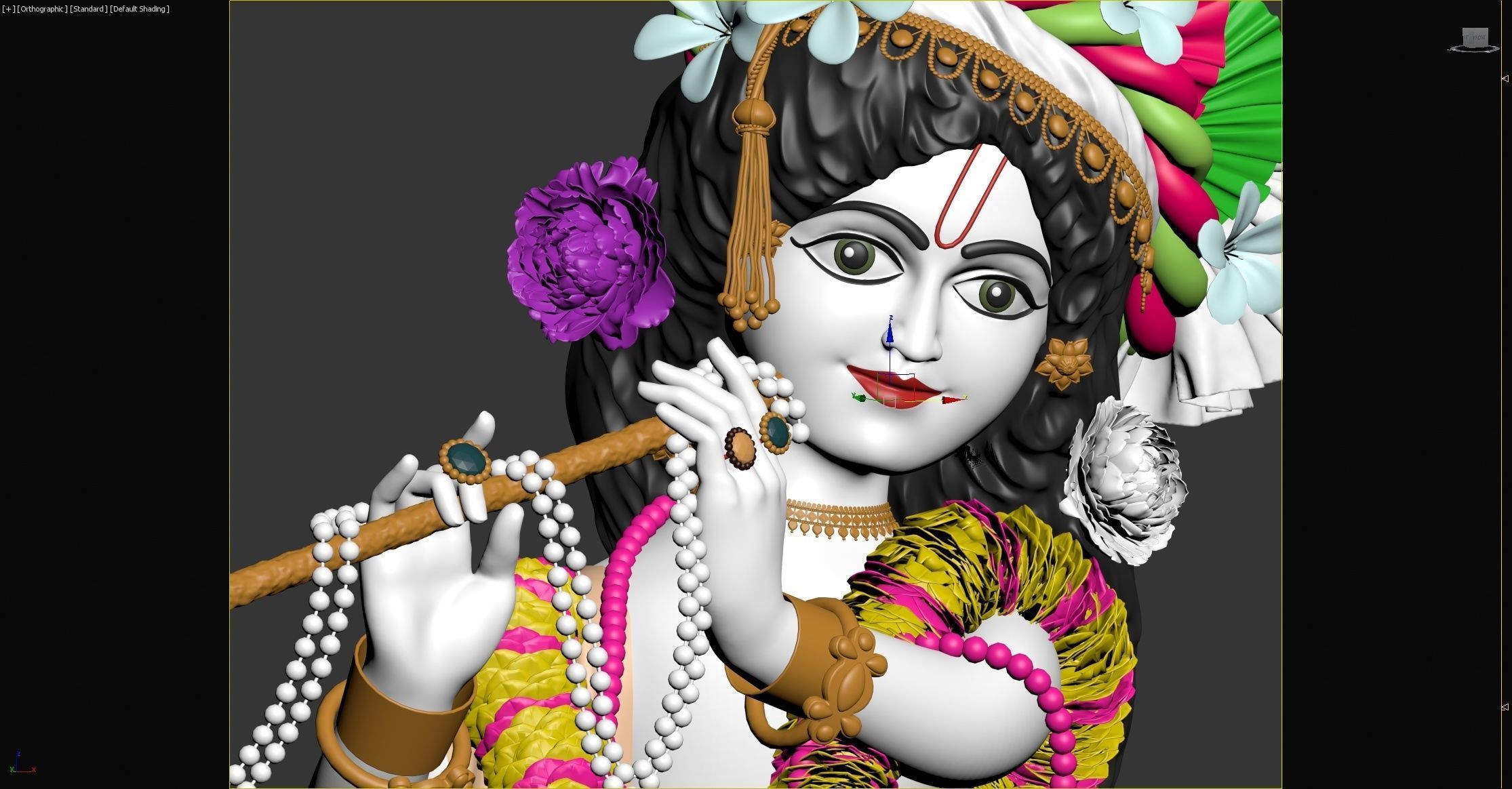Lord Krishna 3D model | CGTrader