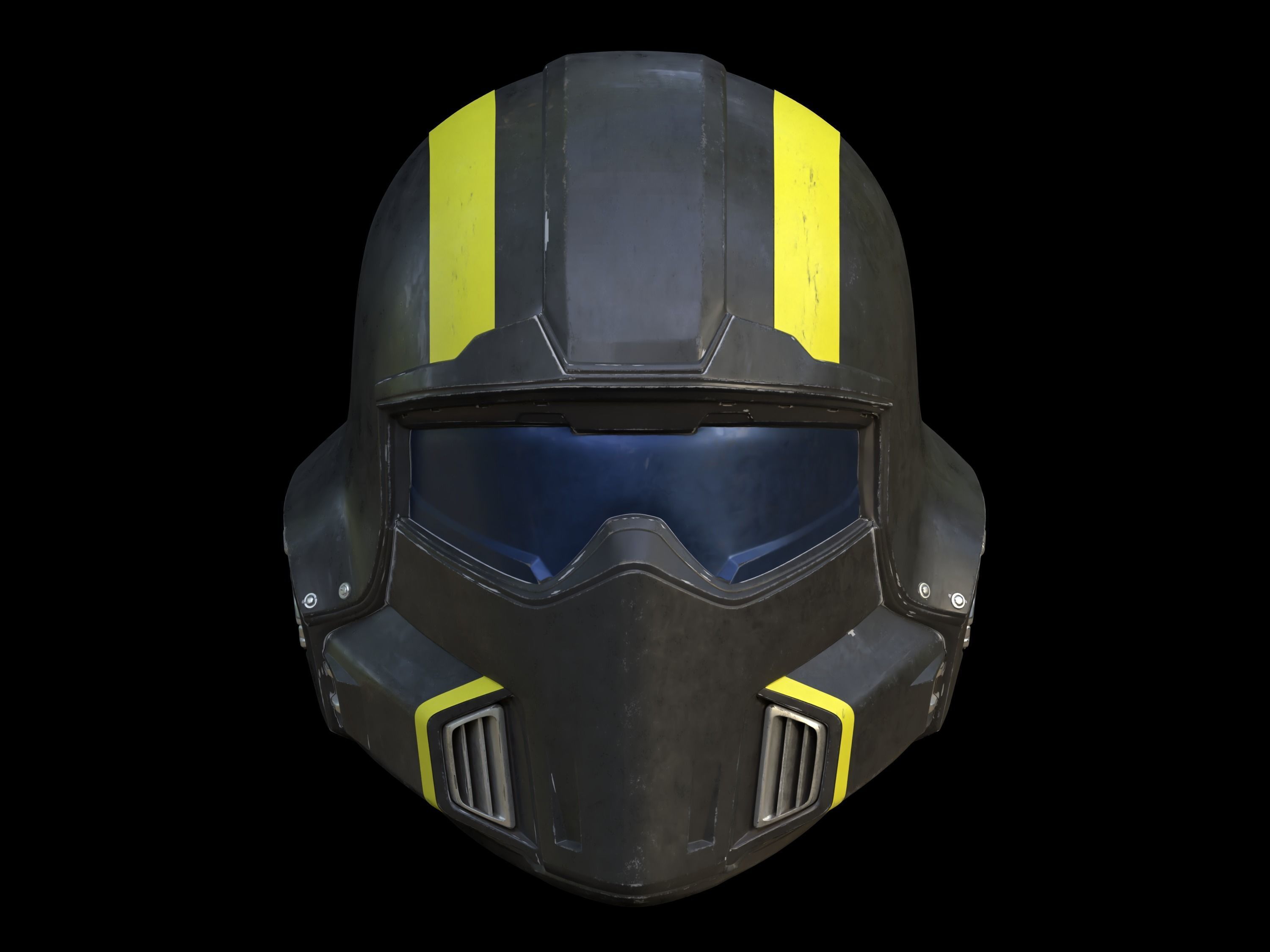 Helldiver B-01 Helmet 3d print file 3D model 3D printable | CGTrader