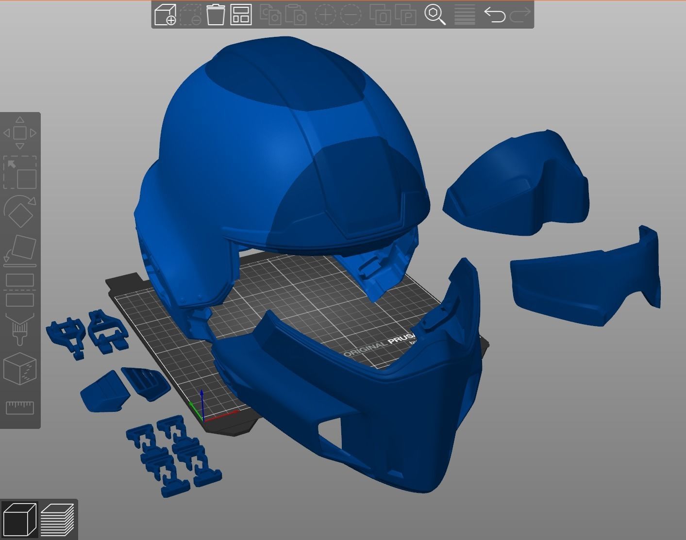 Helldiver B-01 Helmet 3d print file 3D model 3D printable | CGTrader