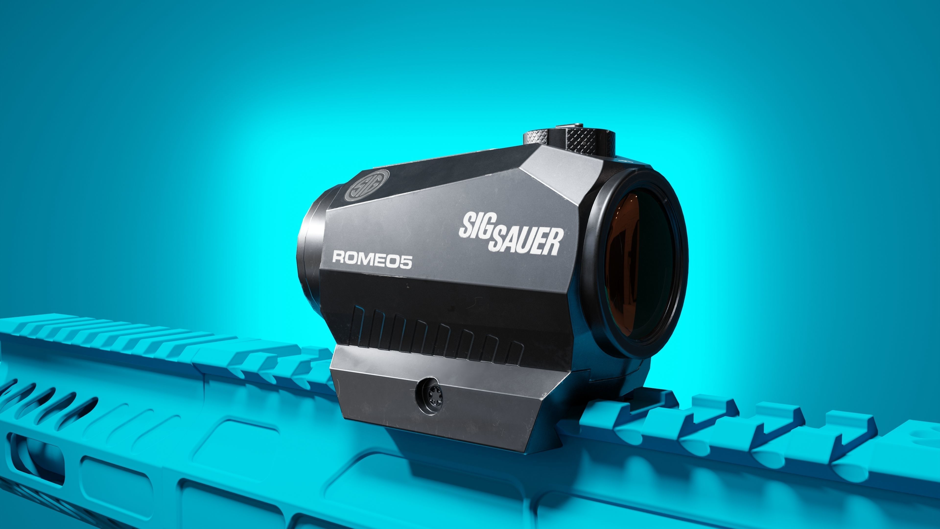 3D model SIG SAUER Romeo 5 Optic Red Dot VR / AR / low-poly | CGTrader