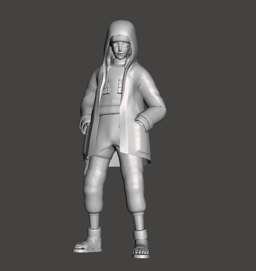 Shino Aburame Jonin 3D Model 3D model 3D printable | CGTrader