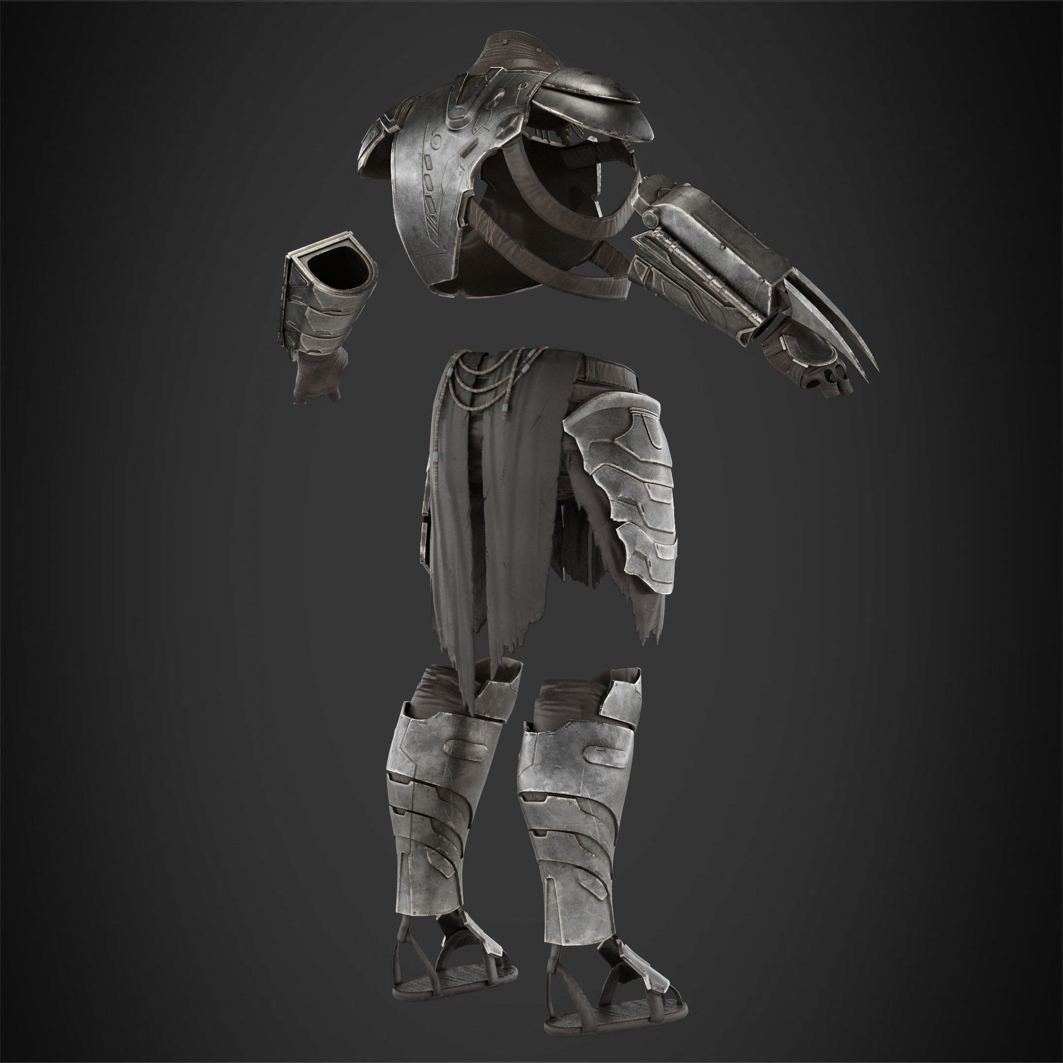 Predator Armor for Cosplay 3D model 3D printable | CGTrader